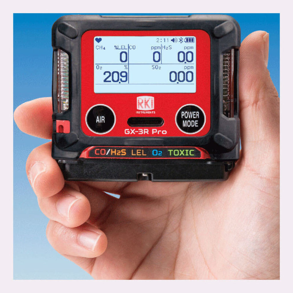 GX-3R / GX-3R Pro | RKI Instruments - Portable Gas Detection Equipment